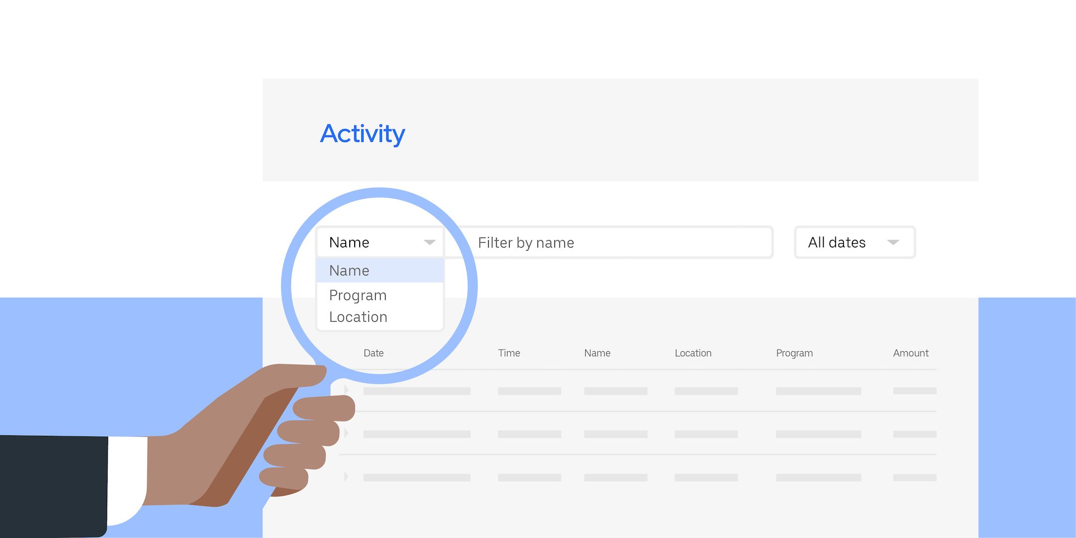 New Activities Search Bar | Uber Blog