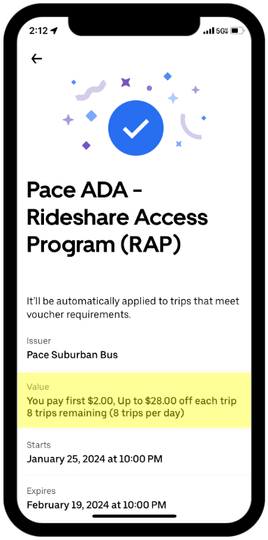 Using Uber: your guide to the Pace RAP Program | Uber Blog