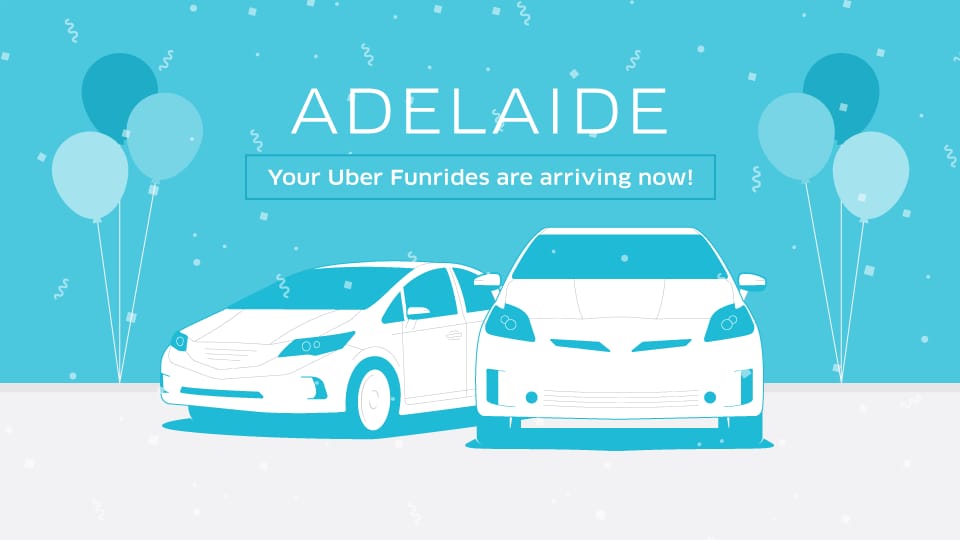 Adelaide, your Uber Funrides have arrived. | Uber Blog